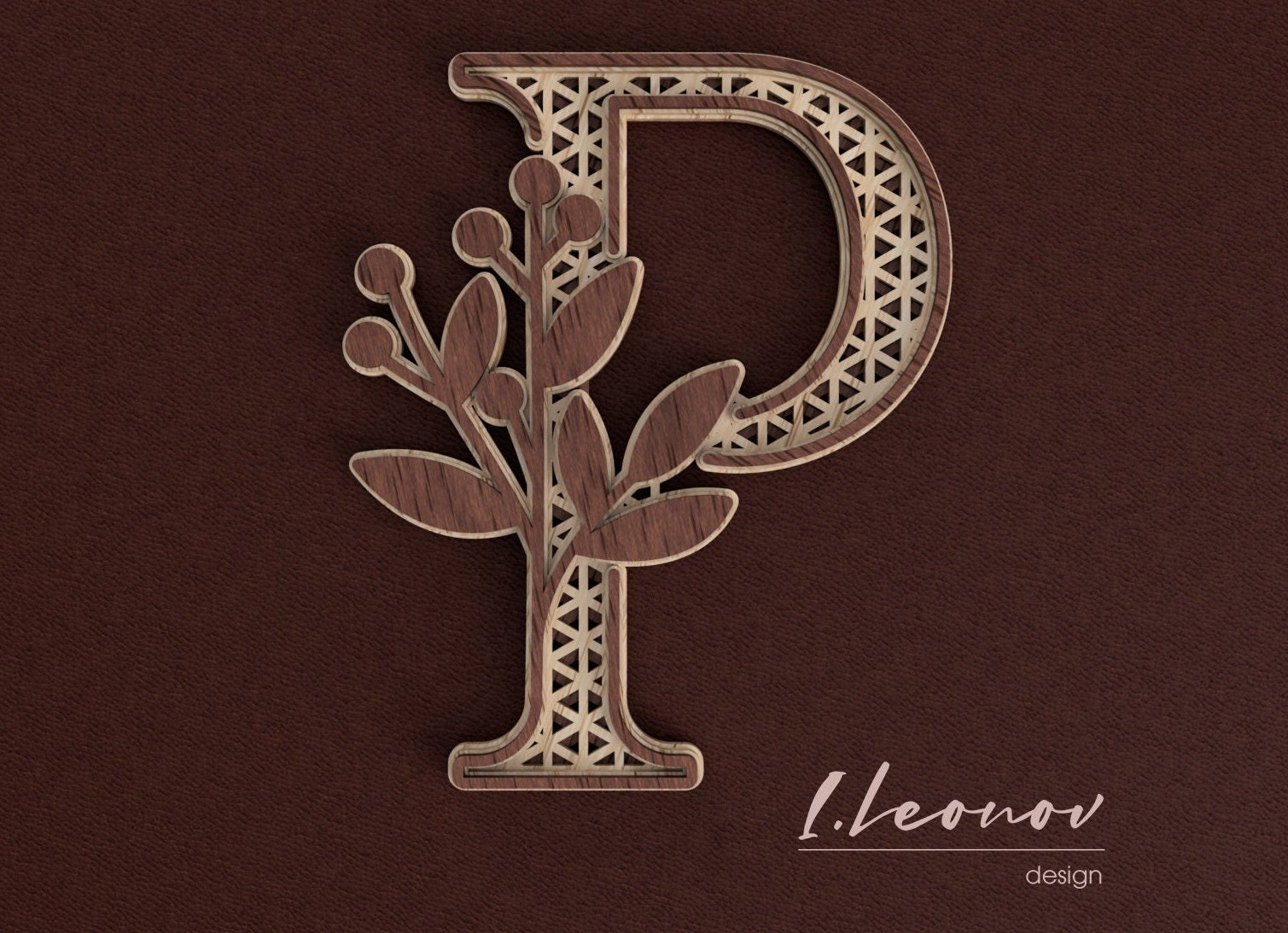 Laser Cut DXF Letter P, DXF Alphabet Letter P, Laser Cut Letter ...