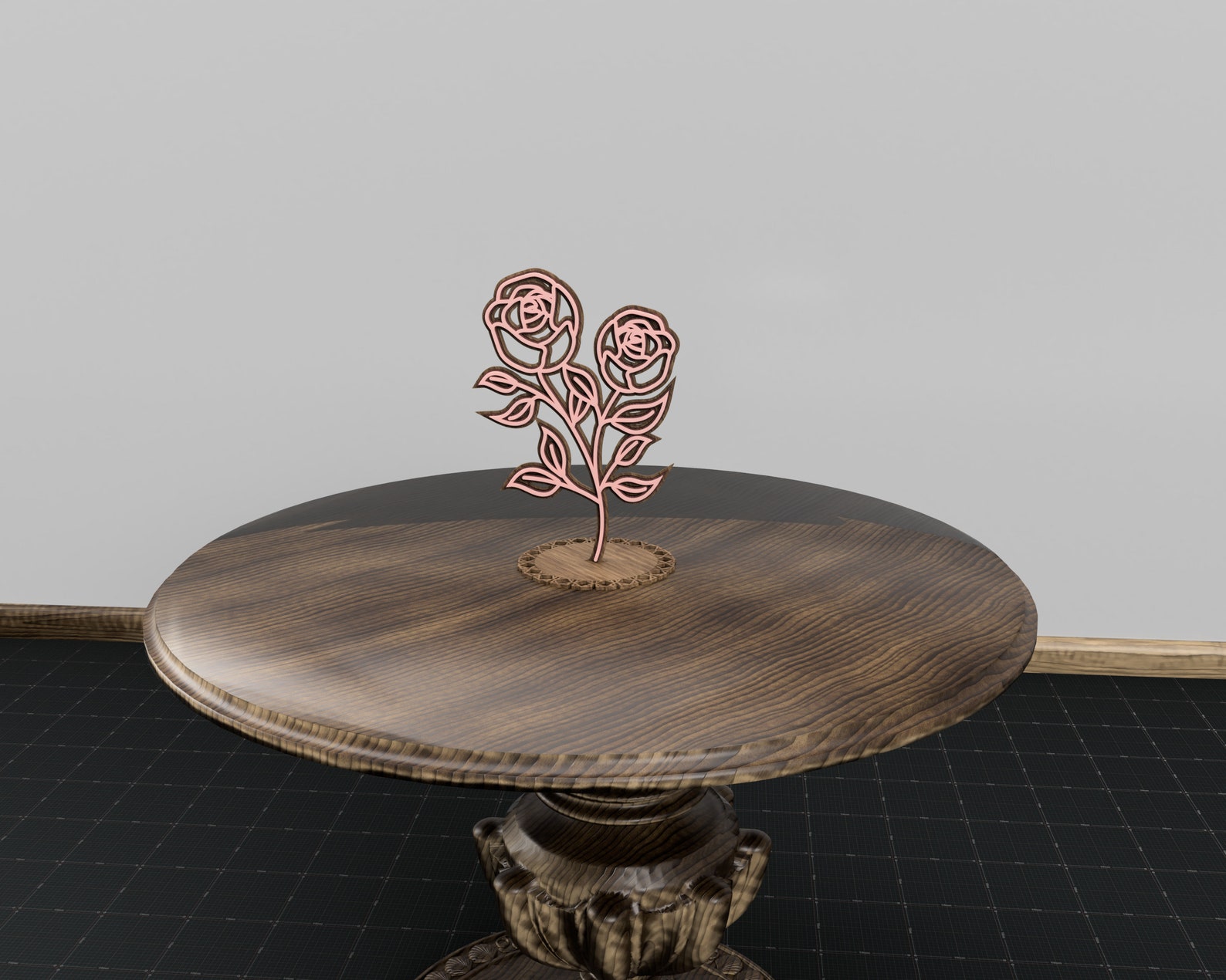 Table Decoration Dxf File for Laser Cut. Table Decorations for | Etsy