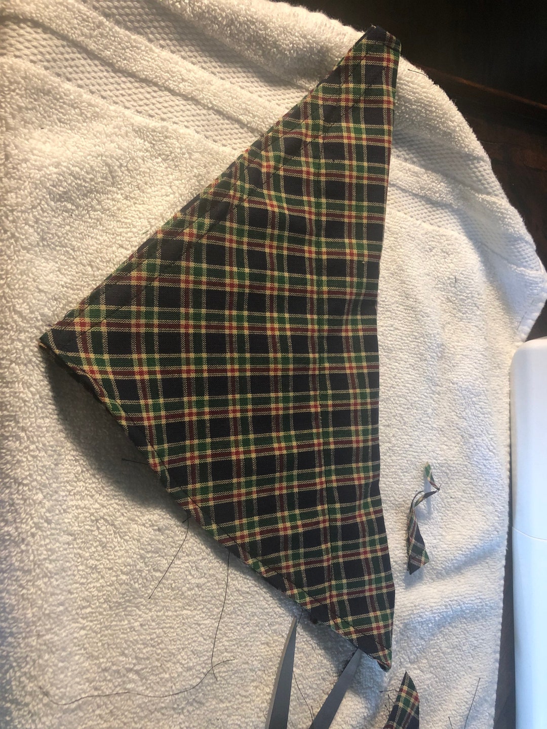Plaid Professional Bandana - Etsy