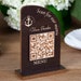 Personalized Menu Folder With Leather Strap Table Menu Holder Custom ...
