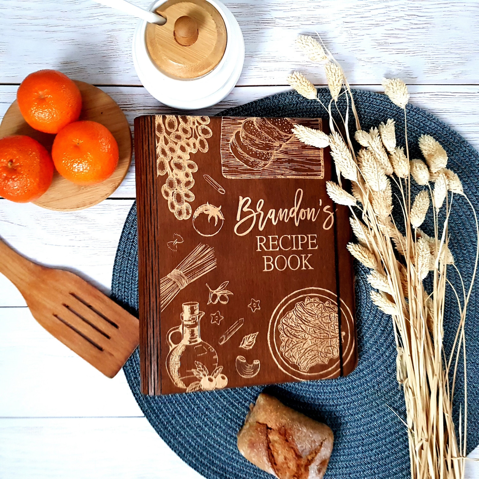 Family Recipe Book Personalized Cookbook Personalized Christmas Gift ...