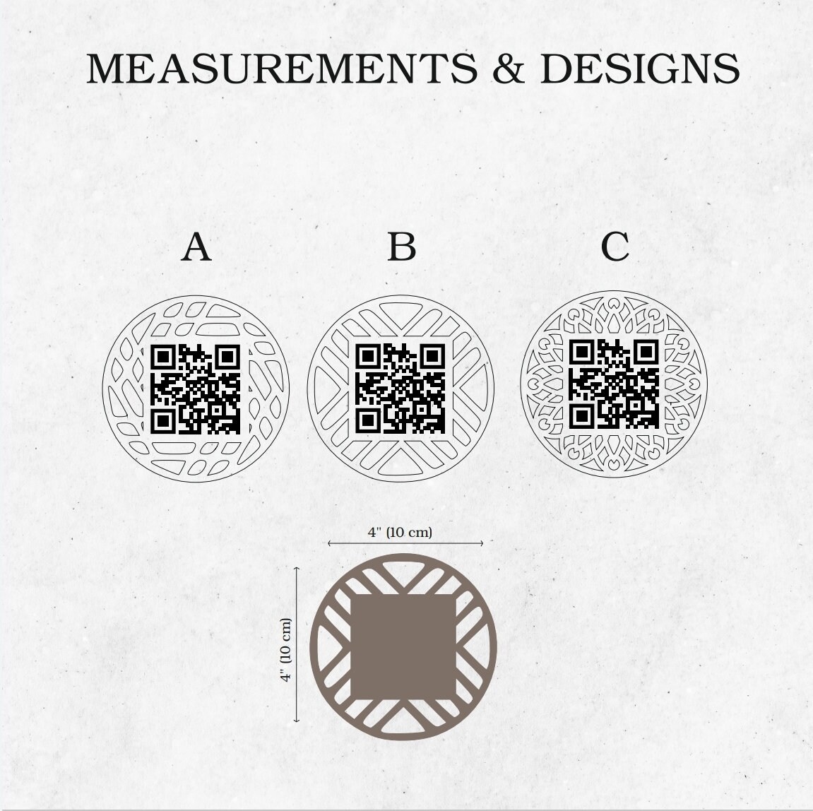 Scan Menu Sign Custom QR Code Menu With Logo Personalized QR Code Sign ...