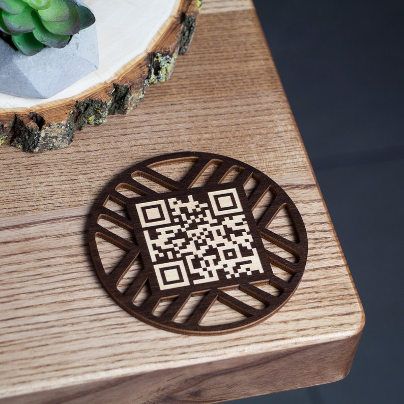 Scan Menu Sign Custom QR Code Menu With Logo Personalized QR - Etsy