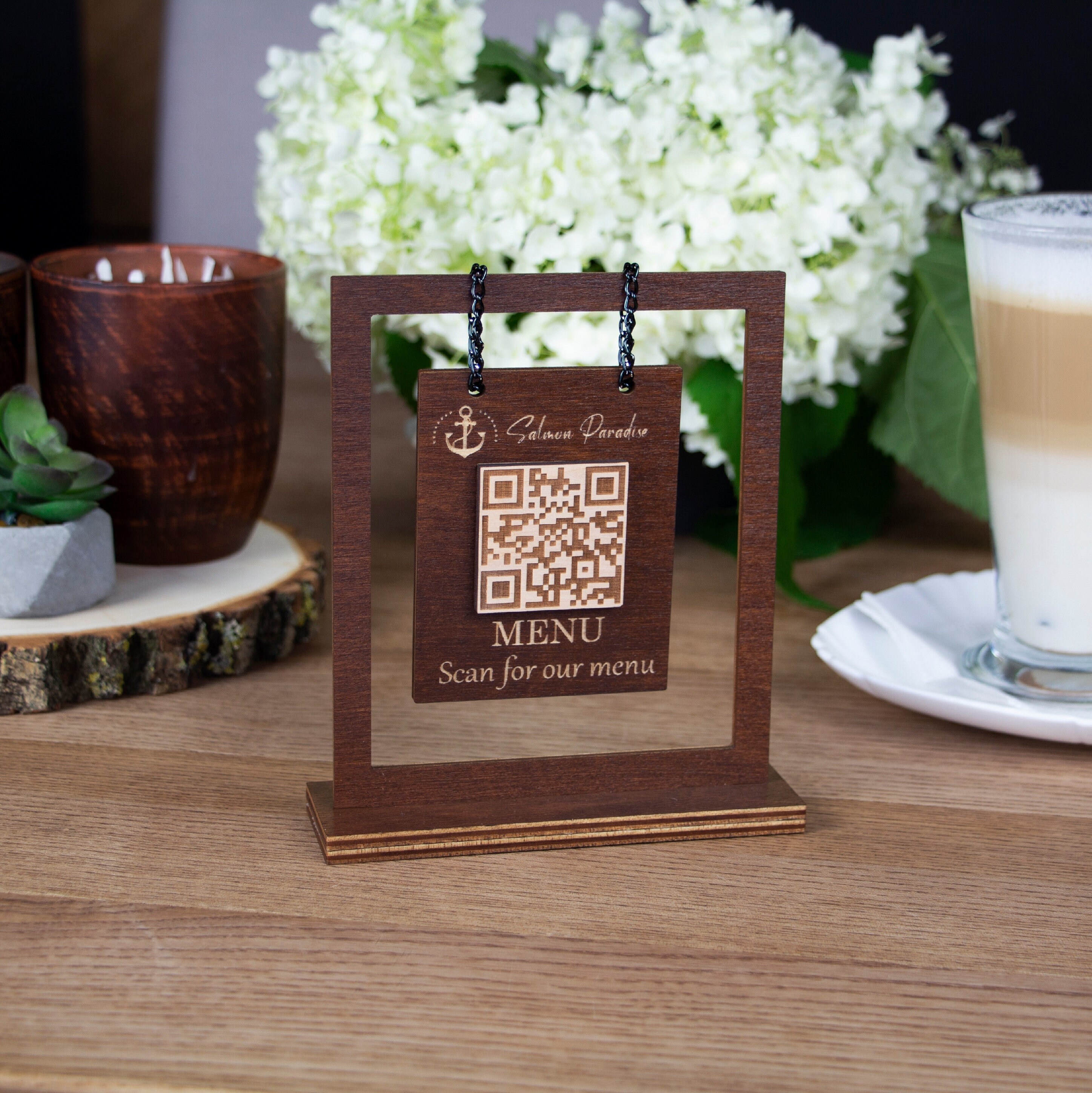 Small Bussiness QR Code Sign Payment Sign Table QR Code Sign Restaurant ...