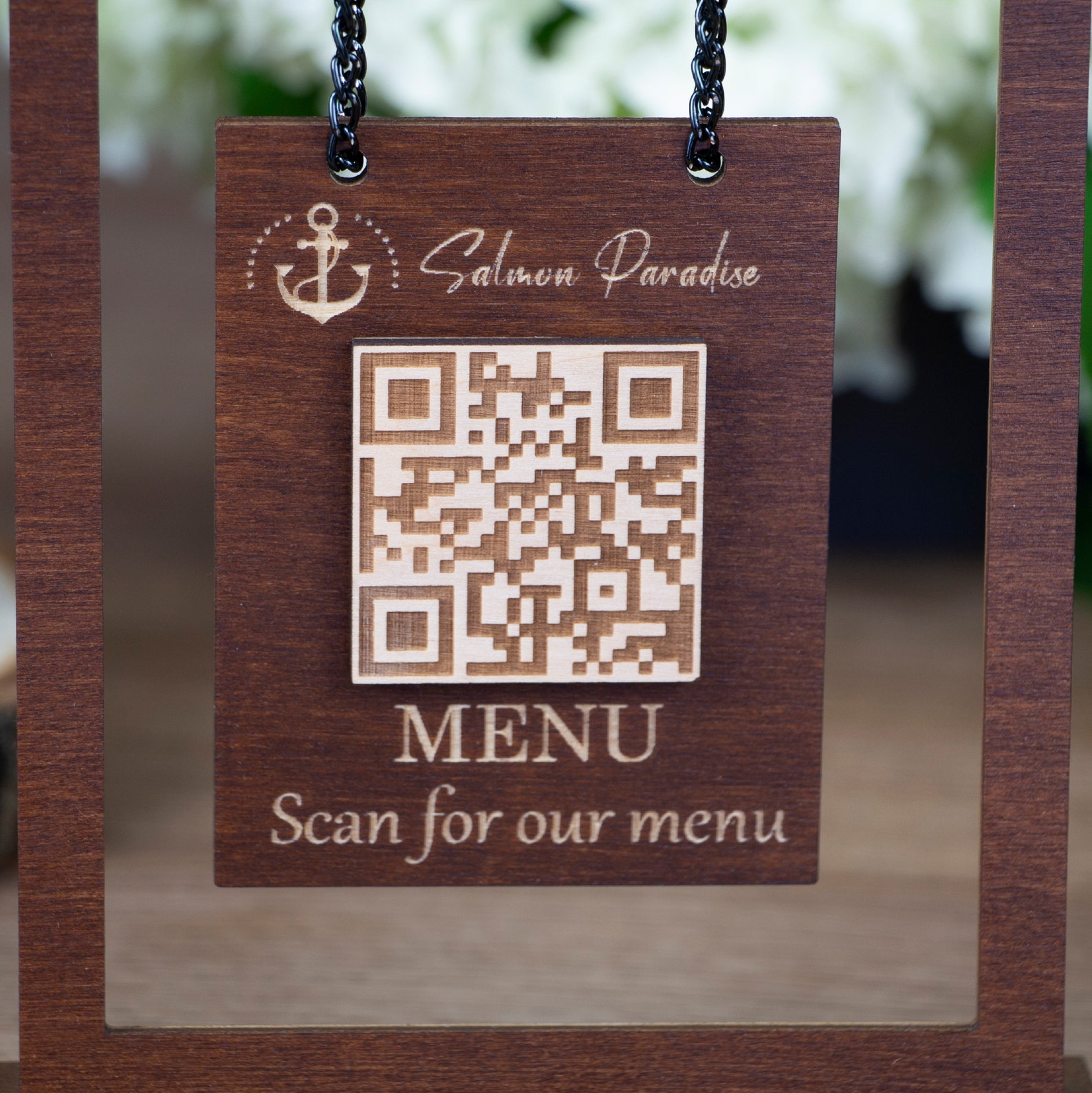 Small Bussiness QR Code Sign Payment Sign Table QR Code Sign Restaurant ...