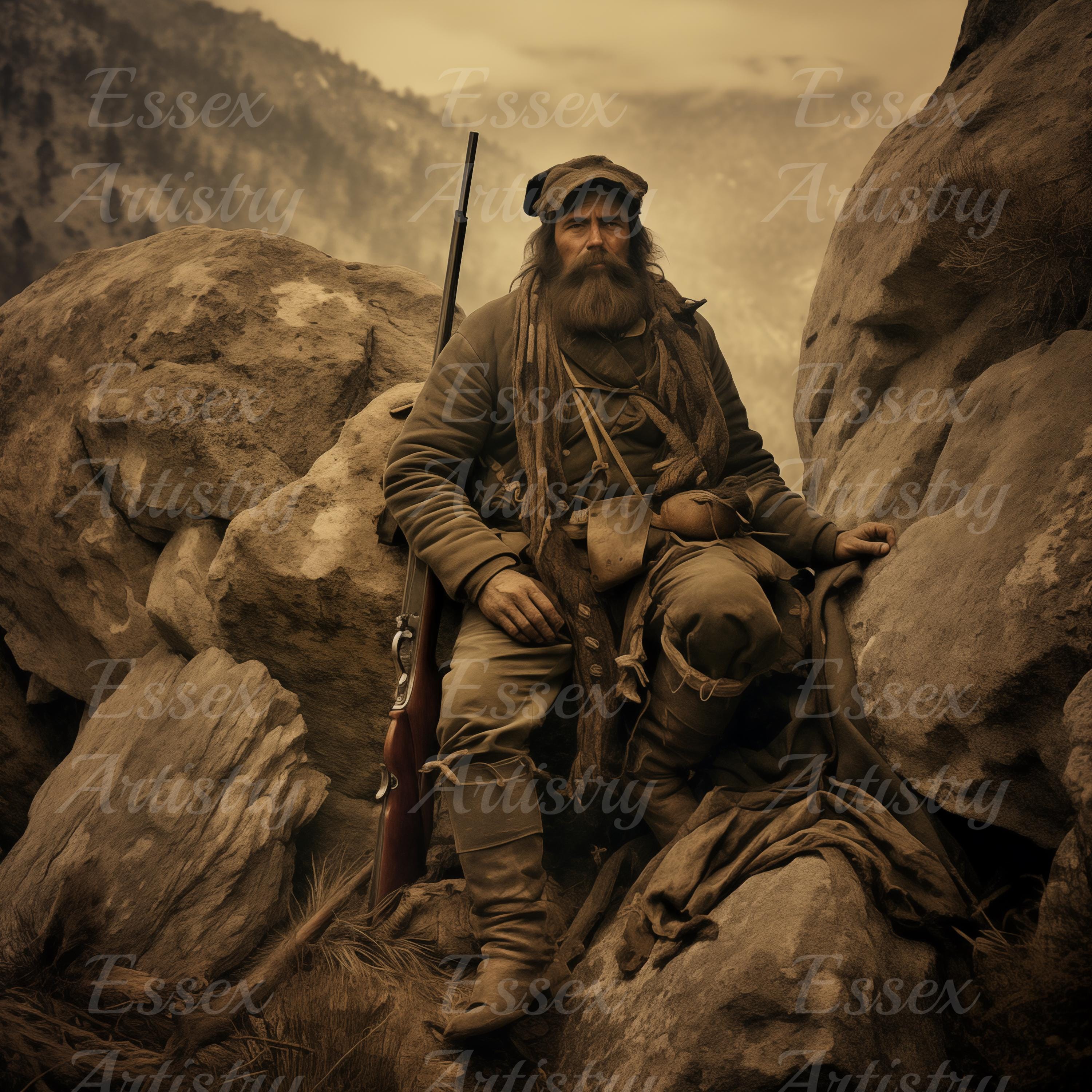 Mountain Man Wilderness Portrait and Outdoor Activities – High ...