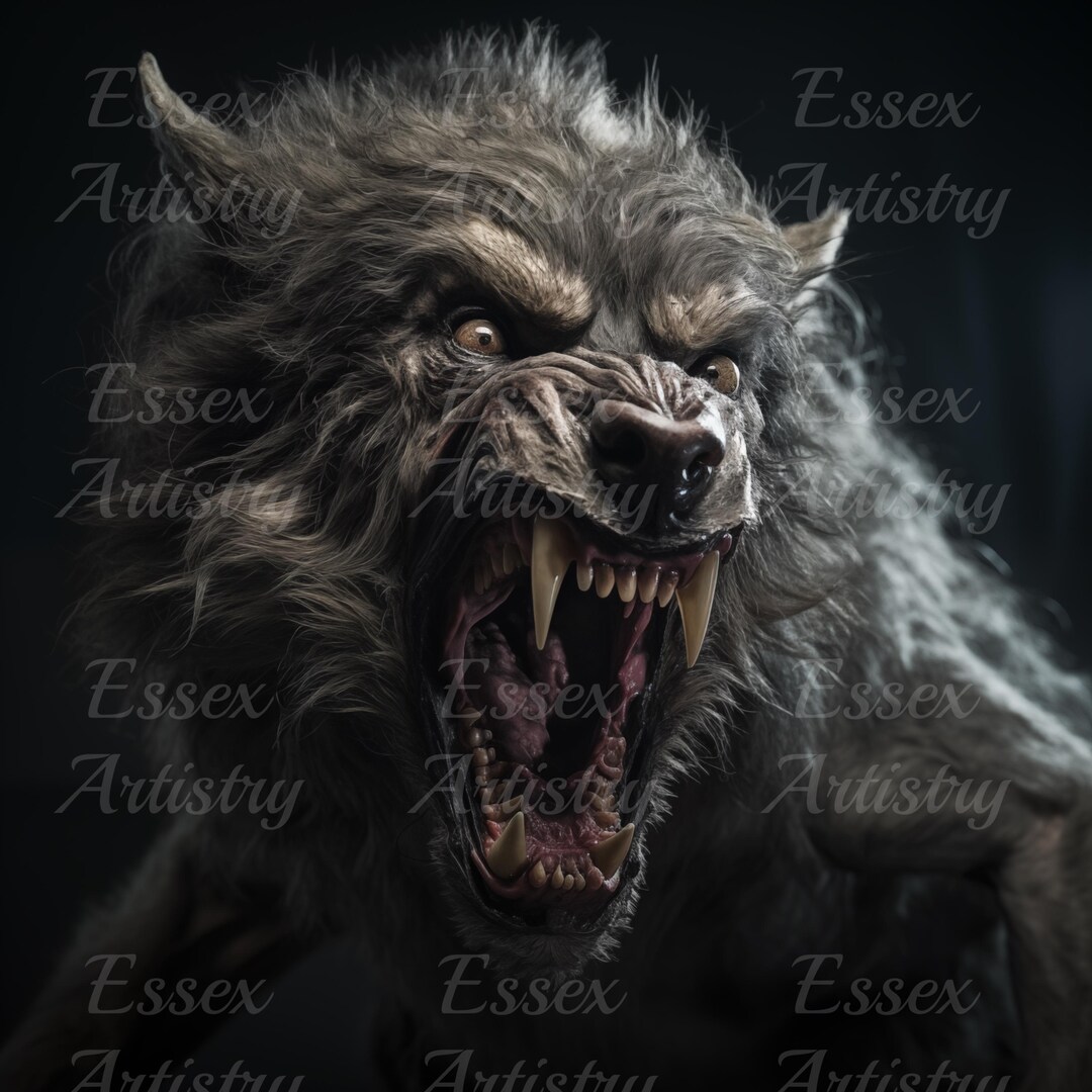 Ferocious Werewolf and Other Halloween Monsters – High-resolution ...