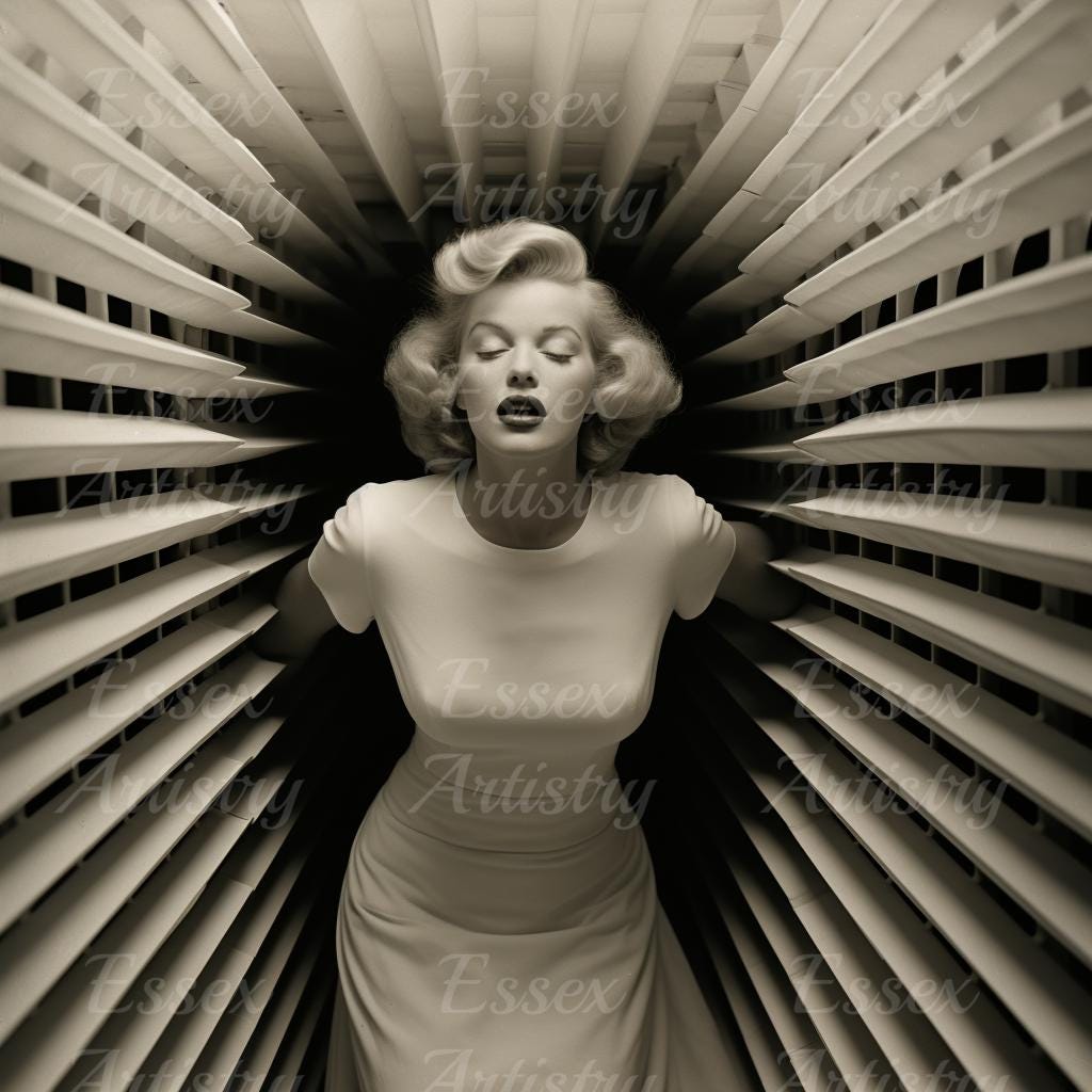 Elvis & Marilyn Retro Art: Iconic Legends Portrait (digital Download ...