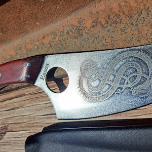 Handcrafted Viking-style Knife - Etsy