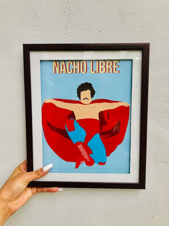 Nacho Libre Wall Decor Room Decor 8.5x11 Glossy Poster | Etsy