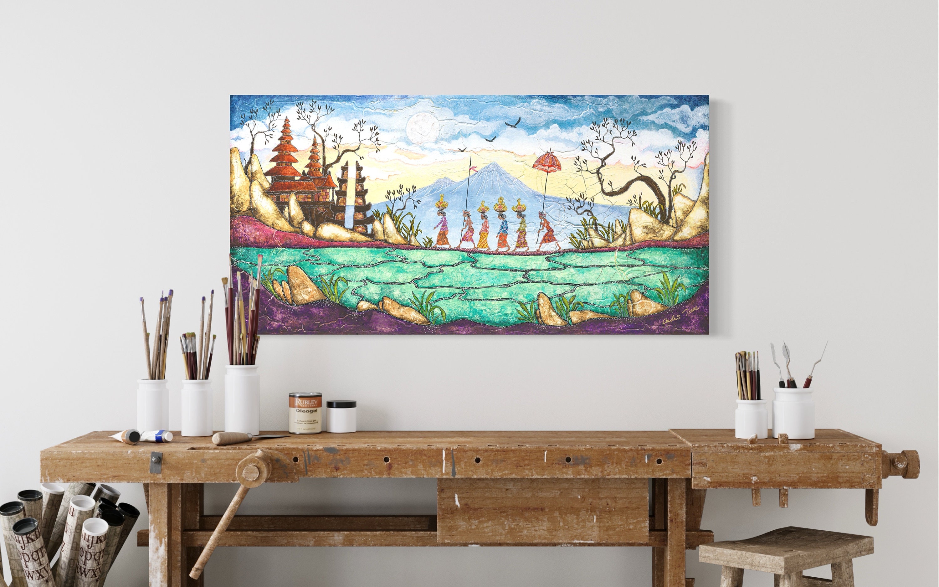 Bali Calling GICLÉE - Etsy