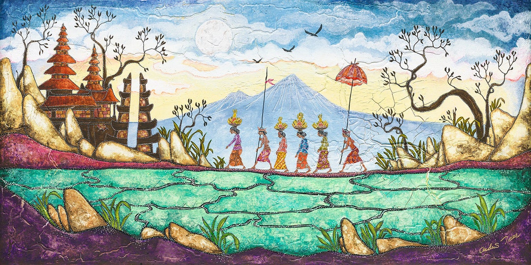 Bali Calling GICLÉE - Etsy