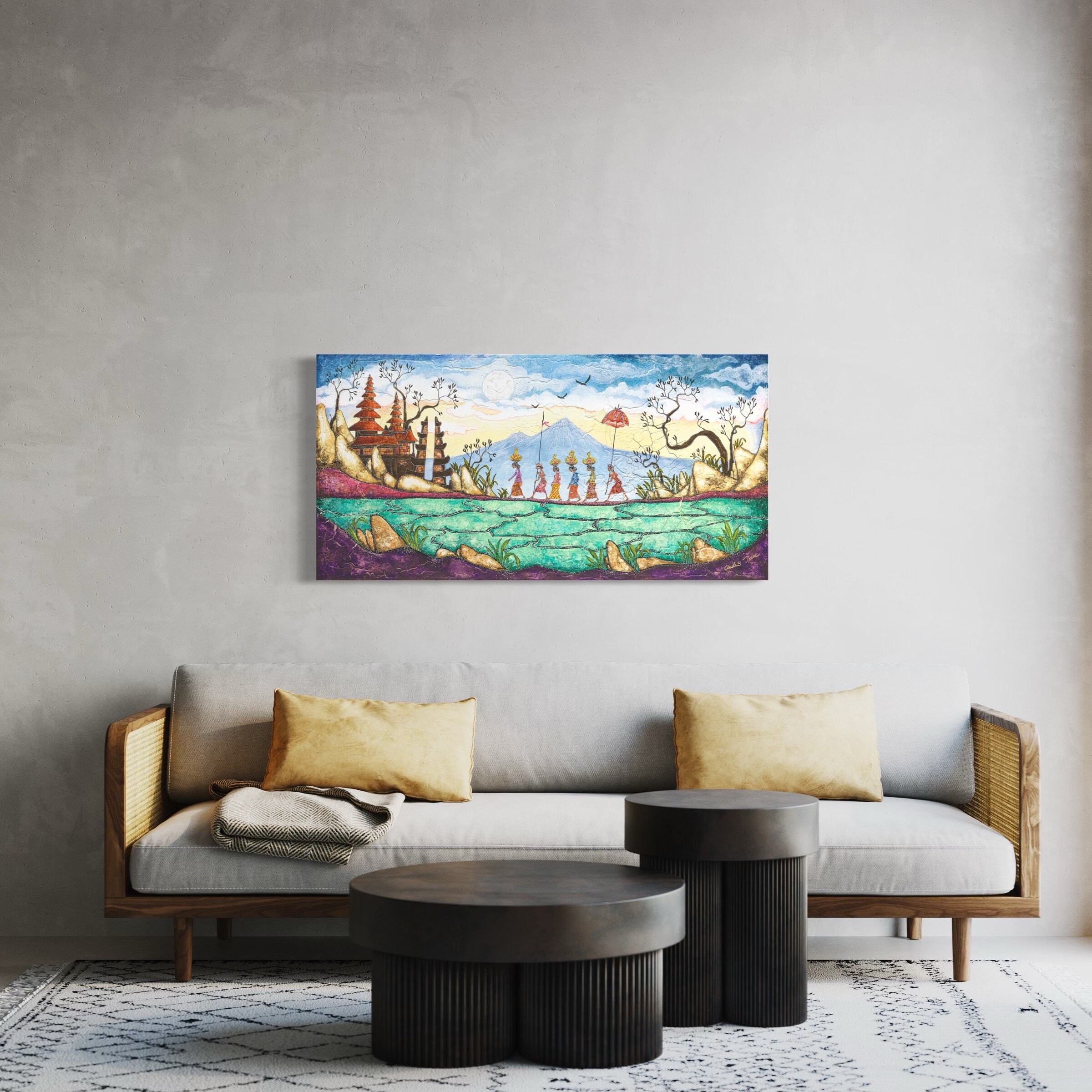 Bali Calling GICLÉE - Etsy