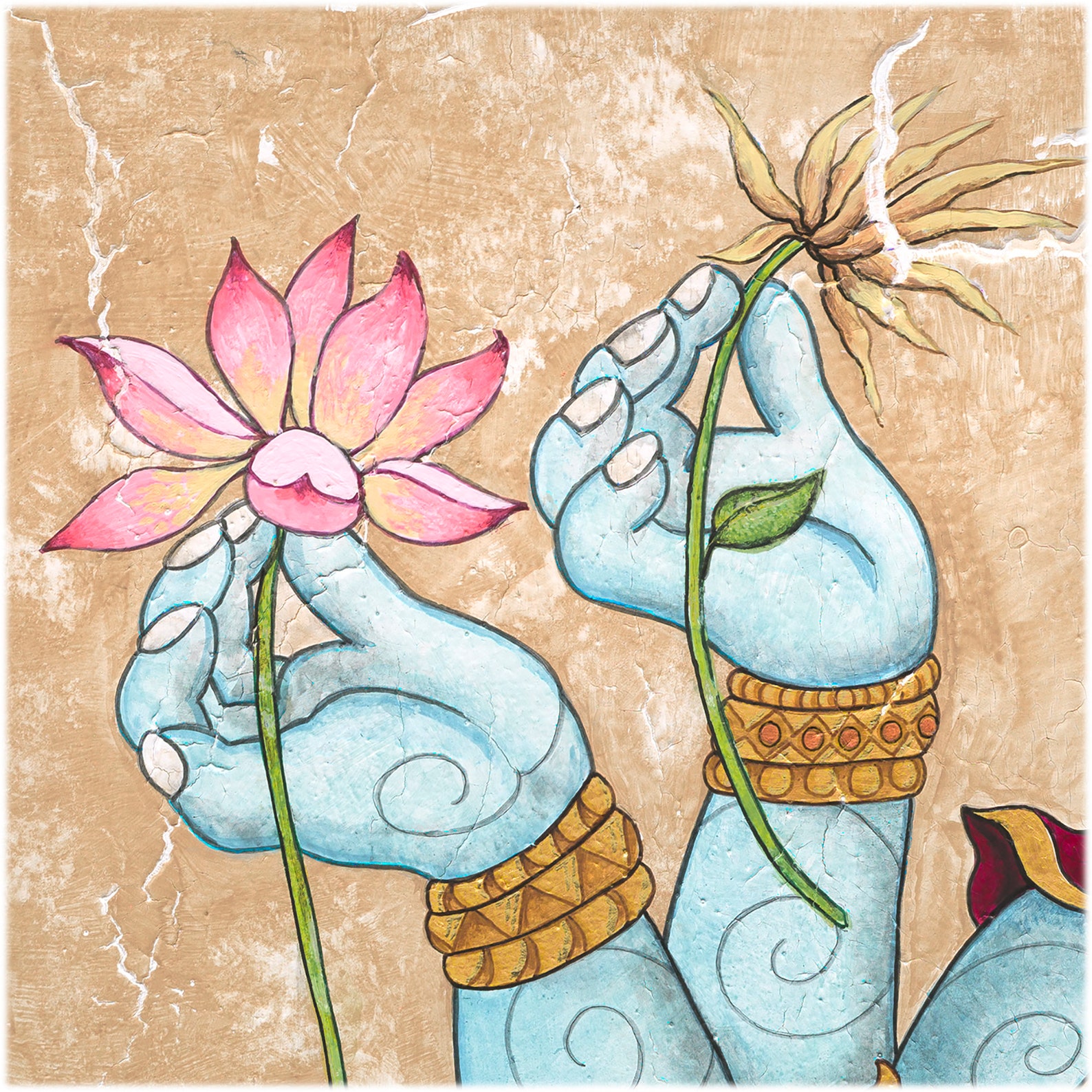 Dancing Hanuman GICLÉE - Etsy