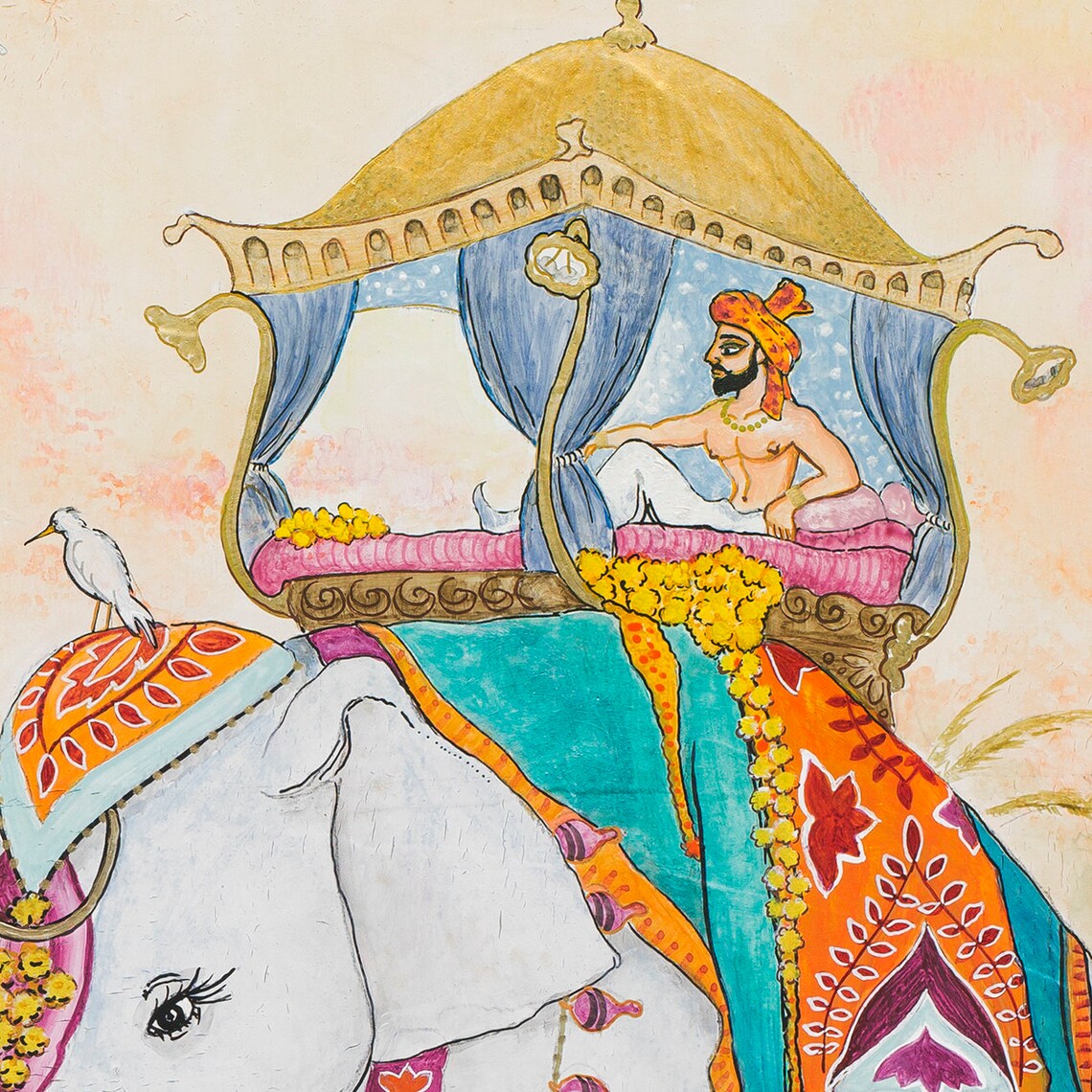 The King's Procession ORIGINAL PAINTING - Etsy