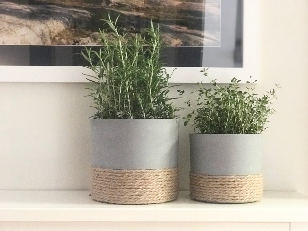 Macetera Jardinera Plástico reciclado Decoración náutica - Etsy México