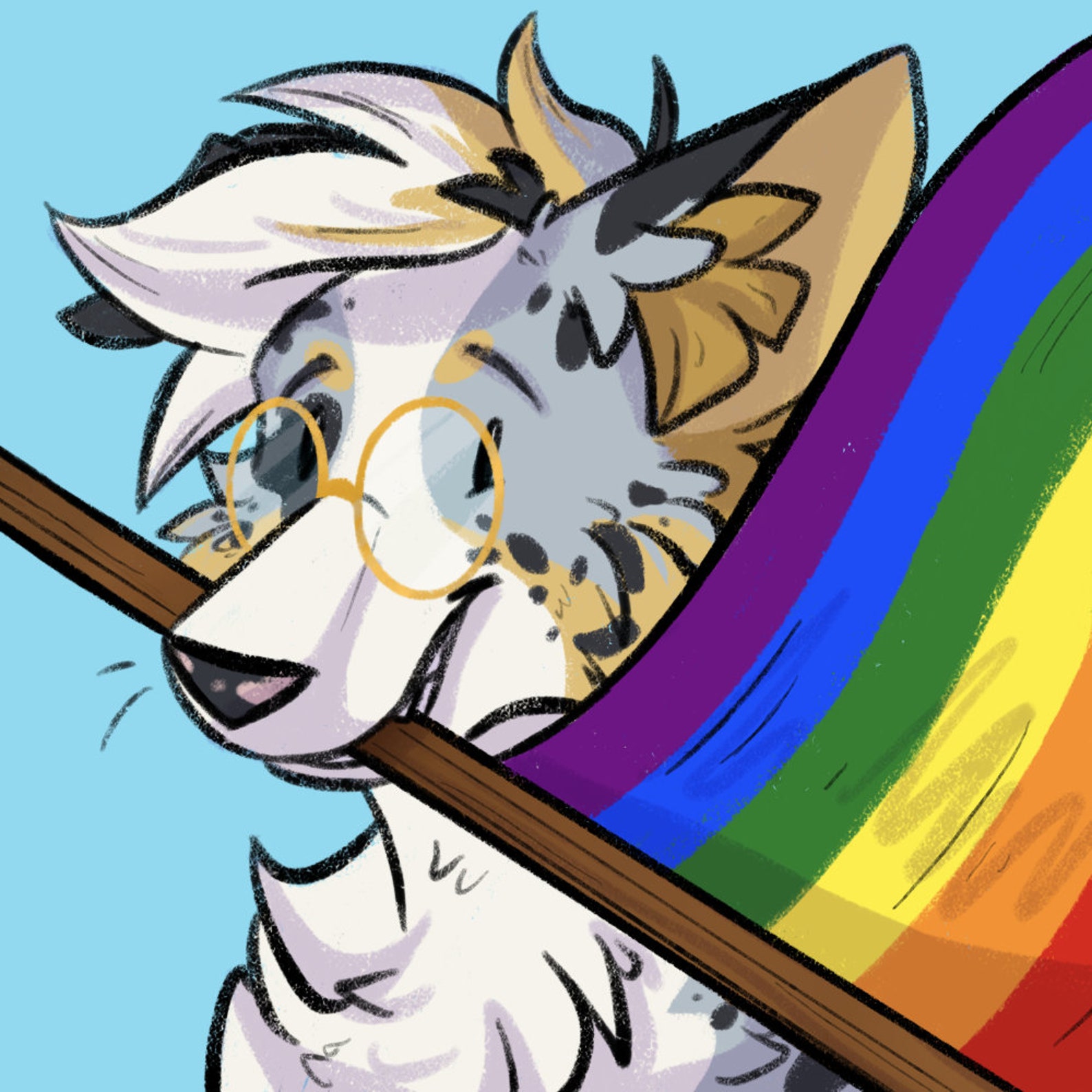 Furry Pride YCH Icon Commission - Etsy