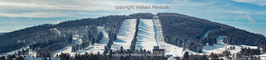 Wisp Ski Slopes, Panoramic, Photography, Wisp Resort, Garrett County ...