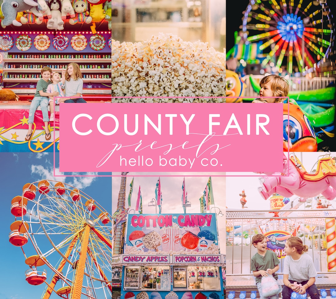 Hello Baby Mobile Presets- County Fair Collection - Etsy