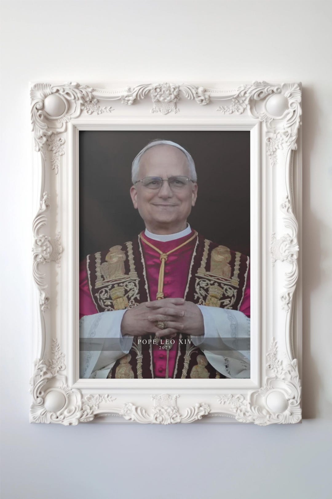 Pope Leo XIV (2025) – Historic Vatican Portrait Print | Catholic Wall ...