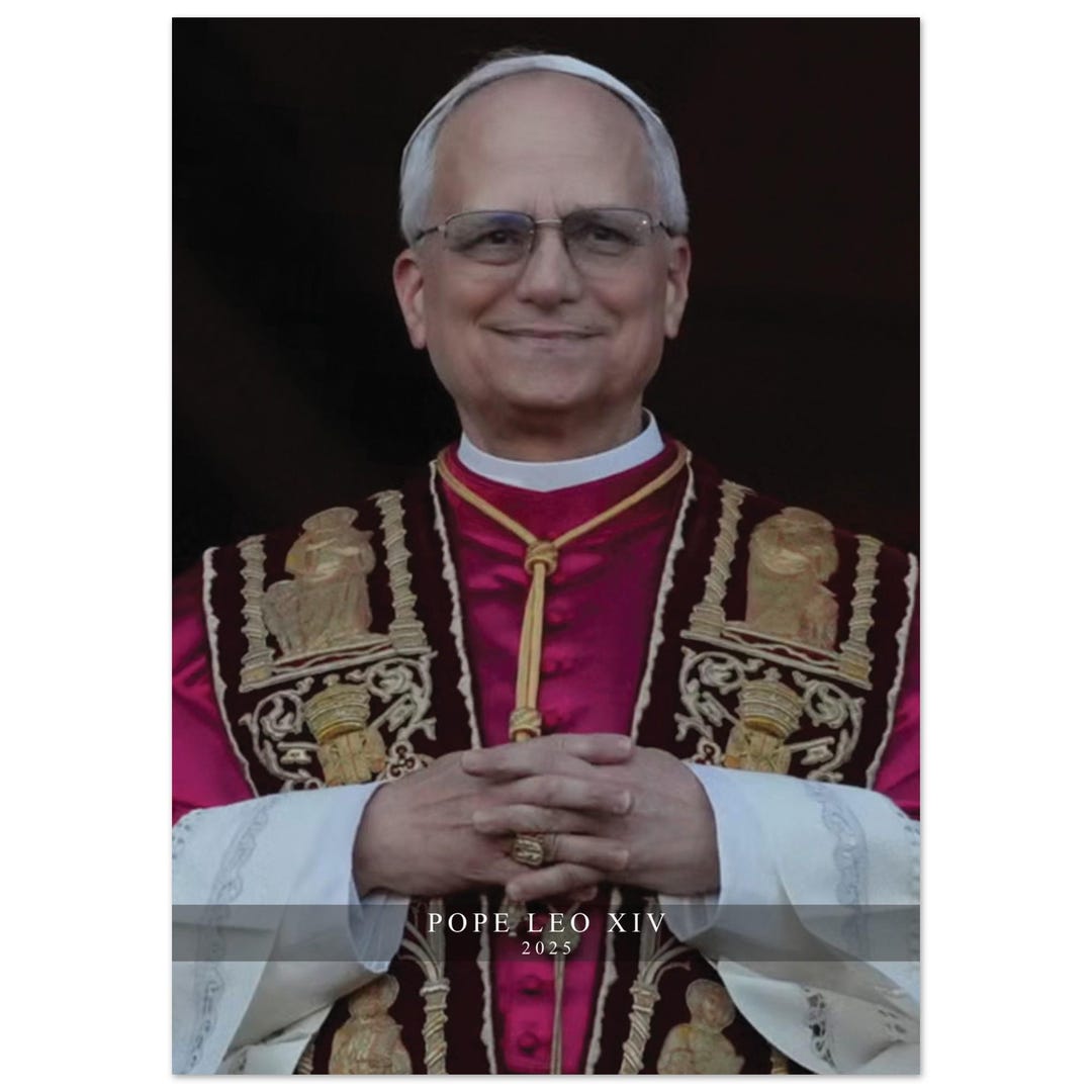 Papa Leone XIV (2025) – Stampa storica del ritratto del Vaticano / Arte ...
