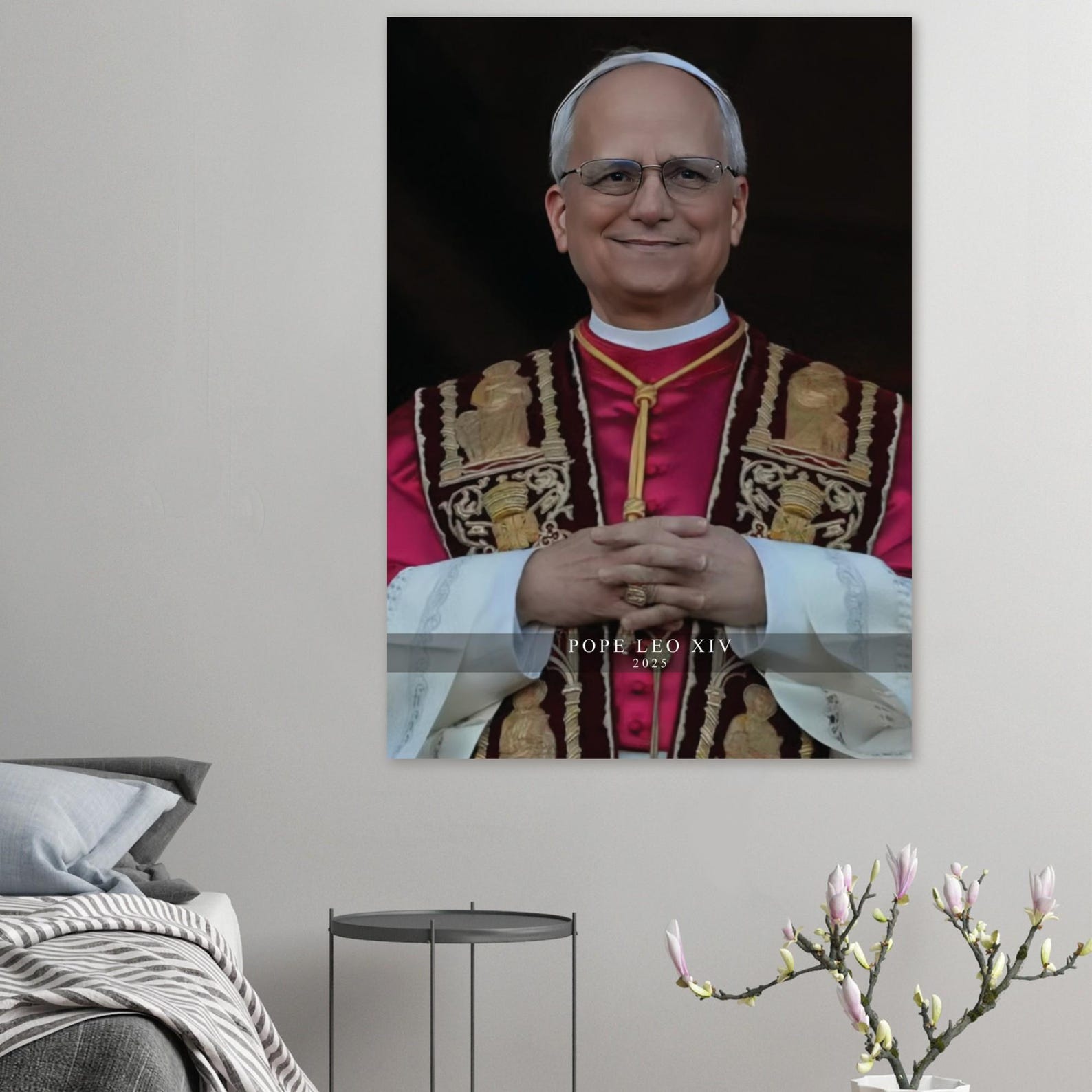 Pope Leo XIV (2025) – Historic Vatican Portrait Print | Catholic Wall ...