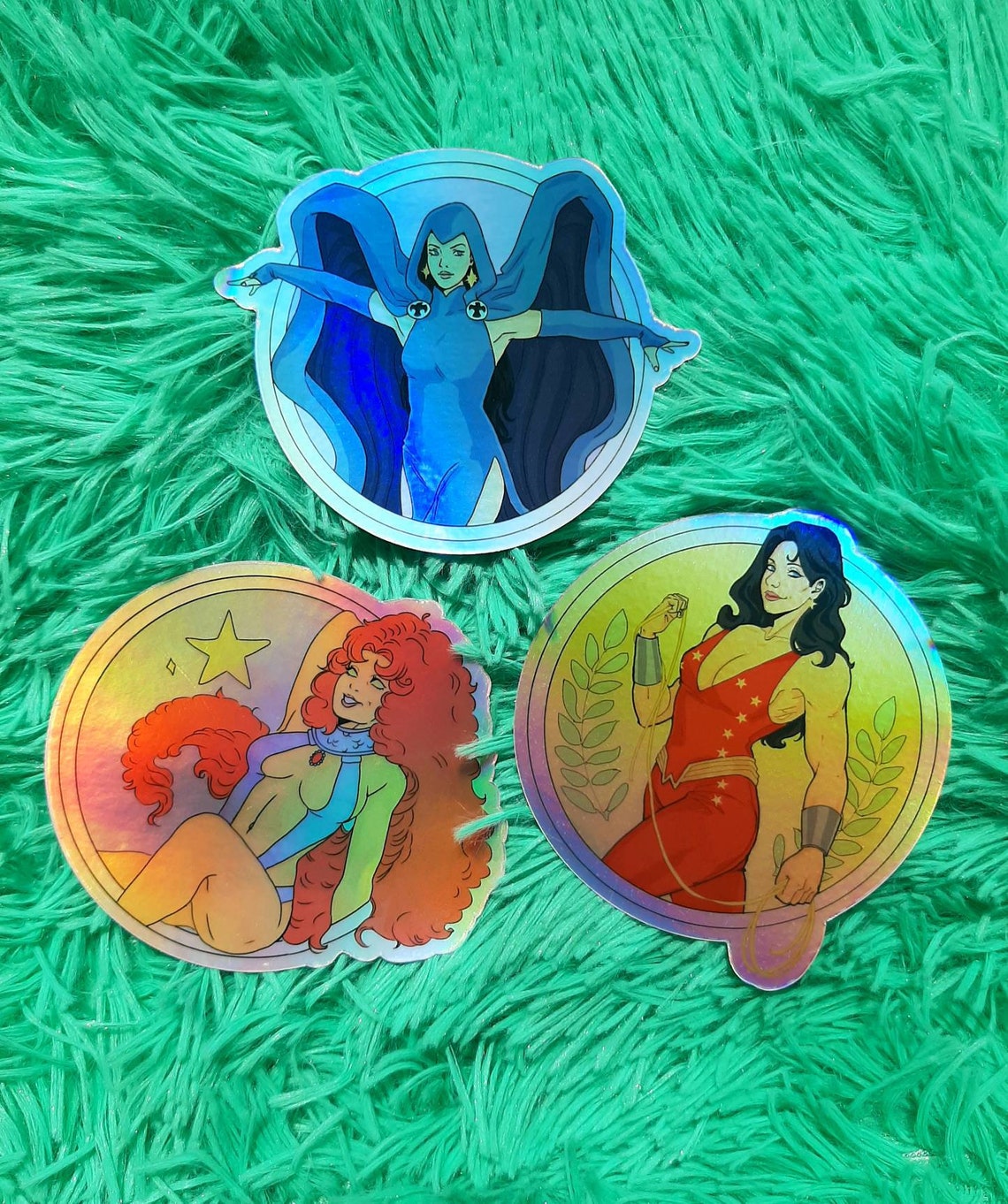 80s Raven Holographic Sticker - Etsy Hong Kong