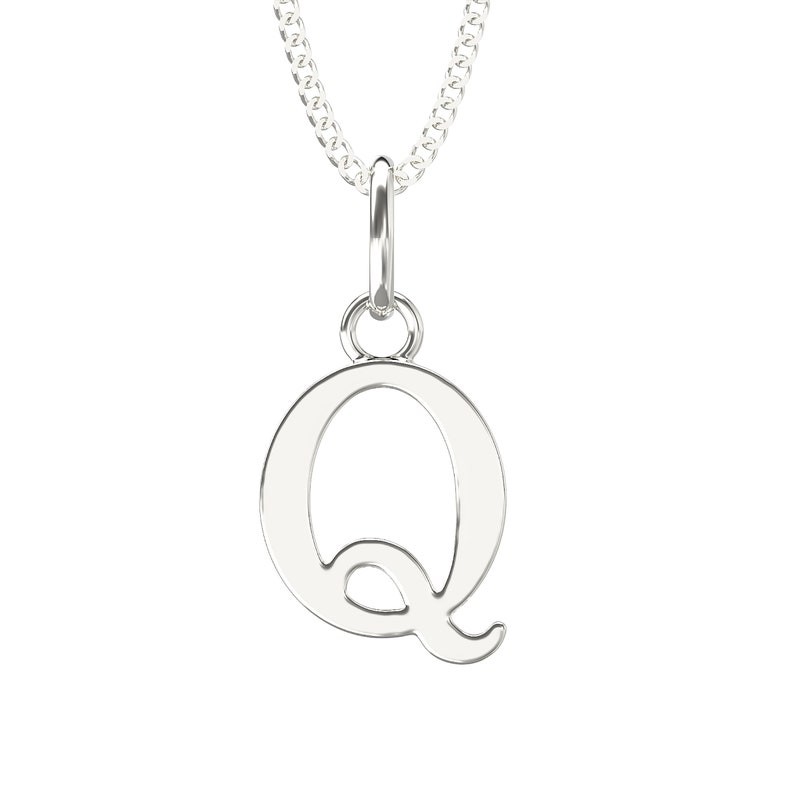 Q Necklace - Etsy