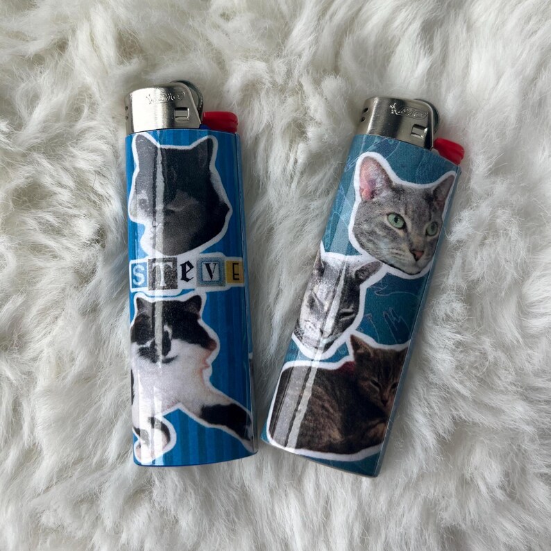 Custom Pet Lighter, Custom Lighter With Name and Photos, Cool Lighter ...