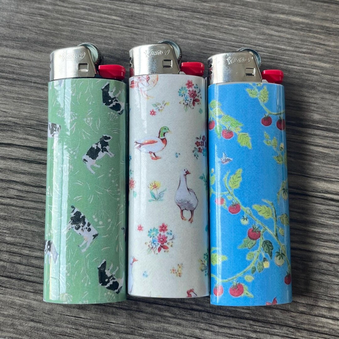 Farm Set of 3 Lighters, Cute Cool Bic Lighter, Animal Lighters ...