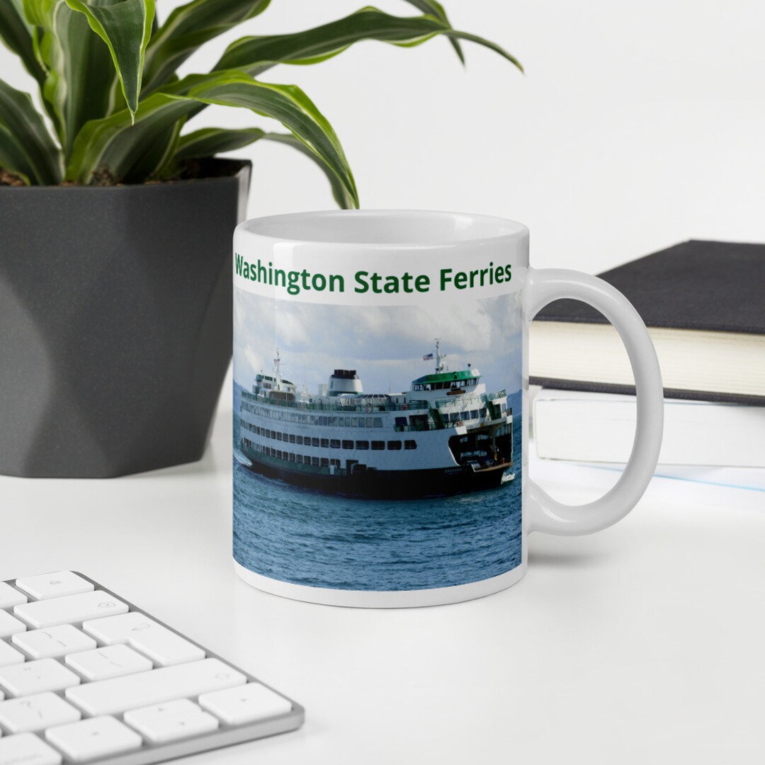 Washington State Ferries "spokane" Mug - Etsy