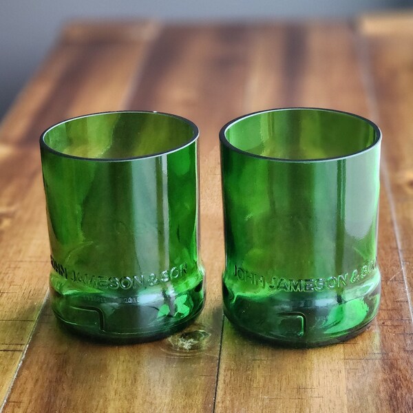 Recycled Bottle Glasses - Etsy
