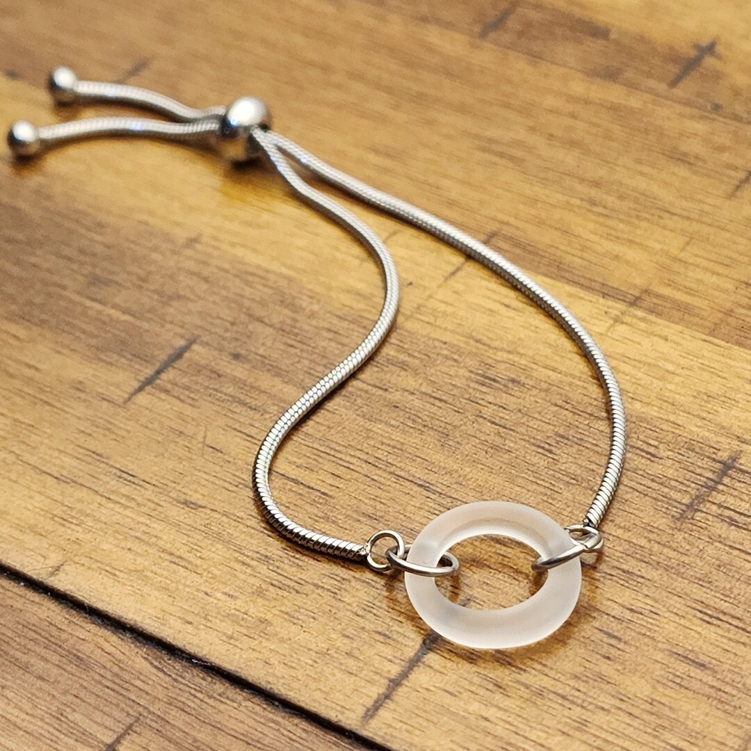 Vodka Bottle Bracelet Upcycled Grey Goose Adjustable Bolo Slider ...