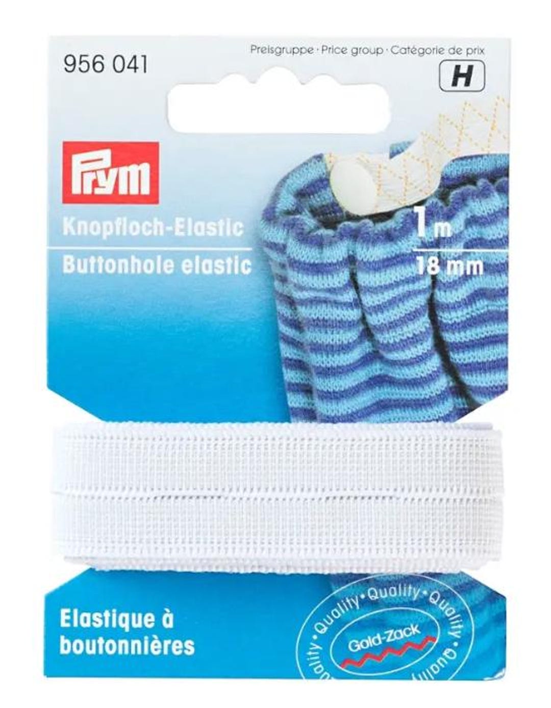 Buttonhole Elastic Smooth, 18mm, White or Black, 1m - Etsy