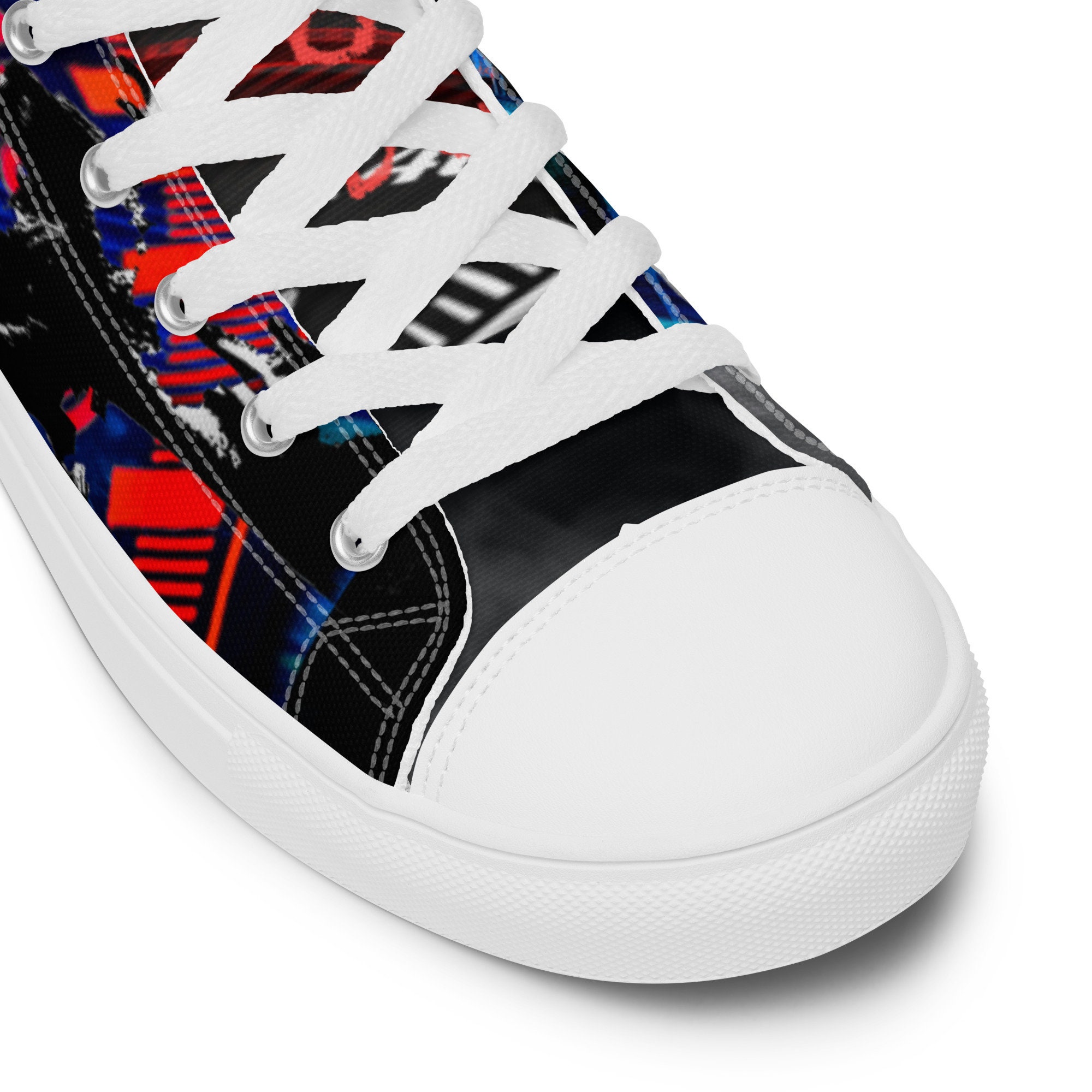 Men’s High Top Canvas Shoes - Etsy