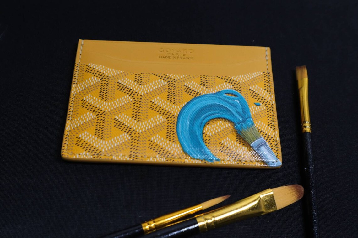 Personalized Handpainted Wallet, Custom Painting on Wallet ...