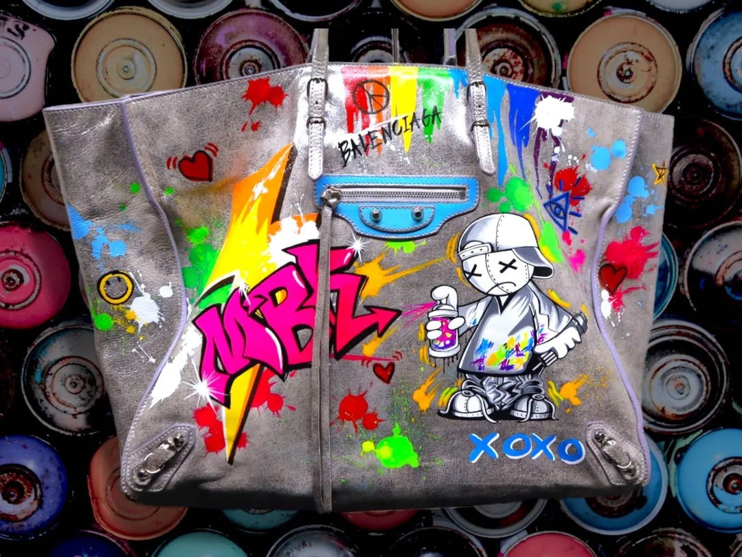 Customer Provides a Bag, Custom Handpainted Bag, Customize Handbag ...