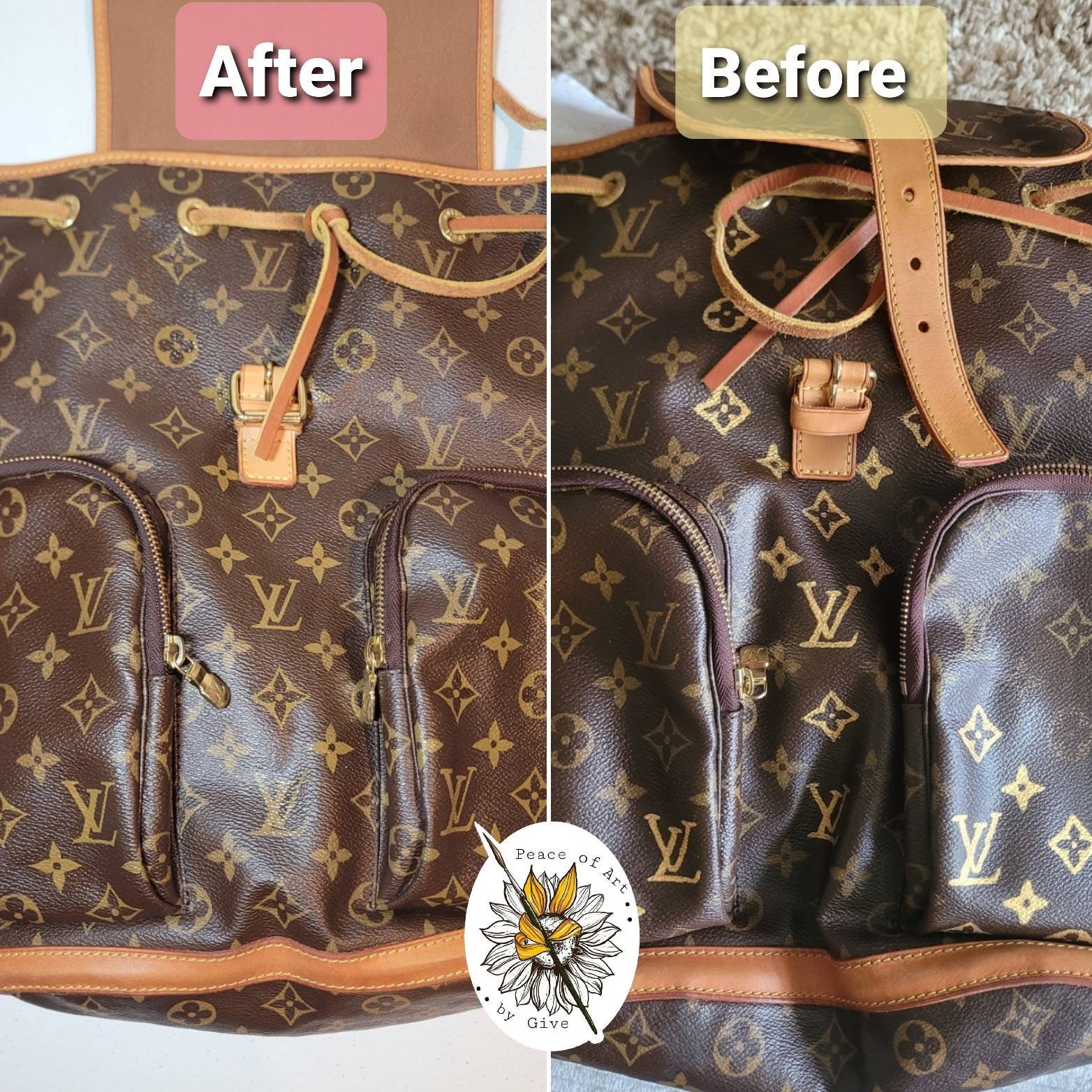 Repair Paint Pattern on Bag Touch up Bags Repaint Bags - Etsy