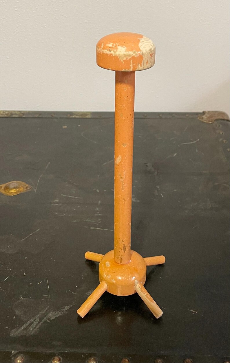 Vintage Hat Stand Antique Wooden Store Display - Etsy