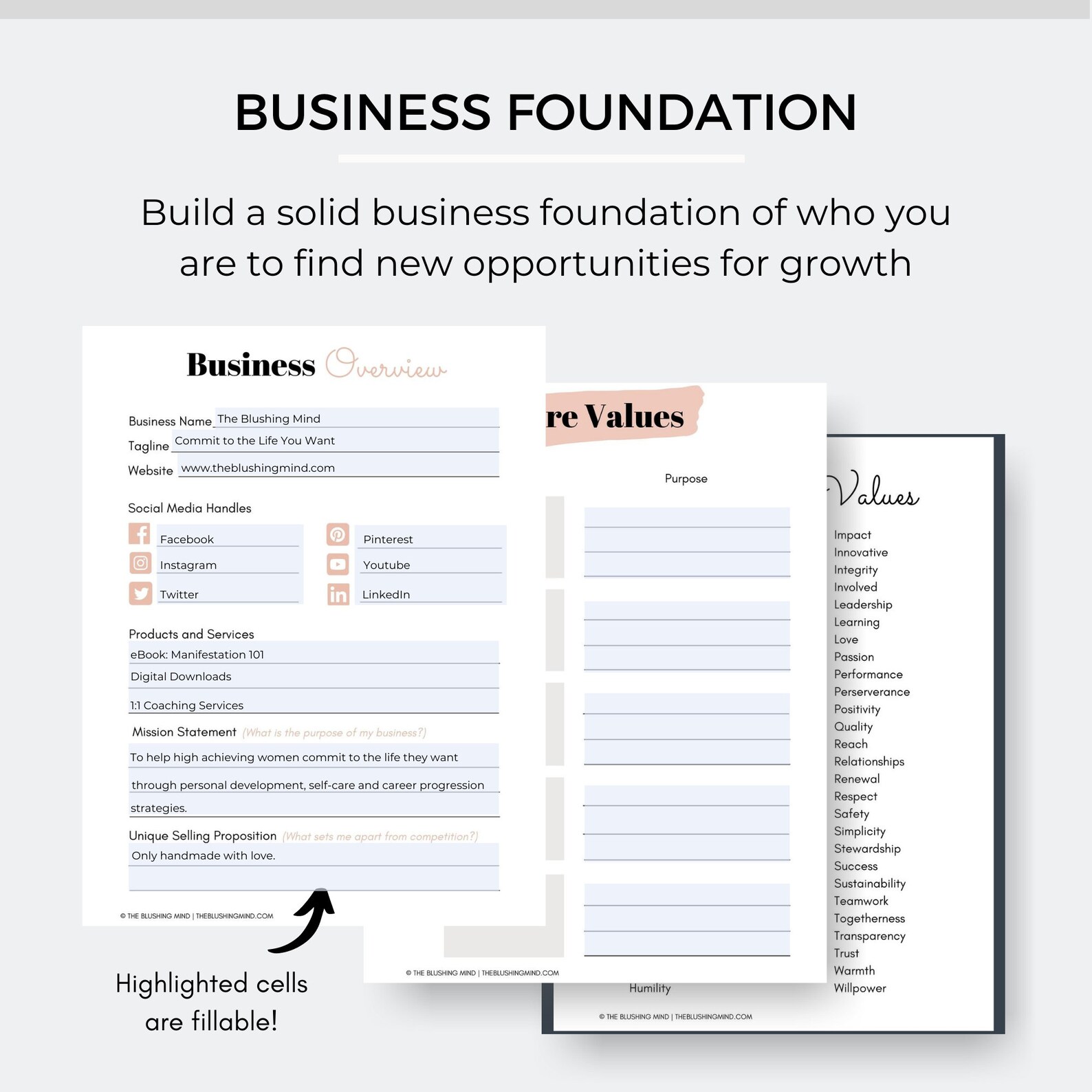 Business Planner Bundle: Business Planning Business Plan | Etsy