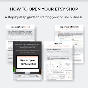 Etsy Business Planner & Guide: Etsy Planner, Small Business, Etsy Guide ...