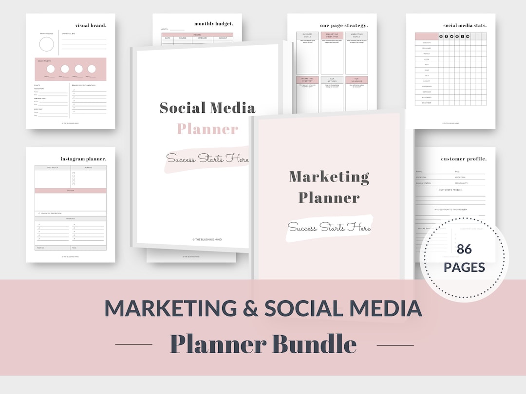 Social Media Marketing Bundle, Business Bundle Template, Marketing ...