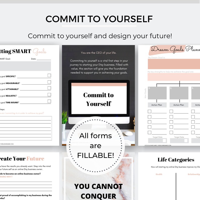 Etsy Business Planner & Guide: Etsy Planner, Small Business, Etsy Guide ...