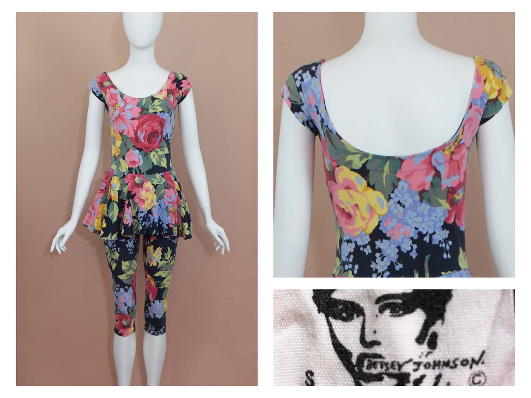 Betsey Johnson Punk Label 80s Vintage Playsuit XS/S - Etsy