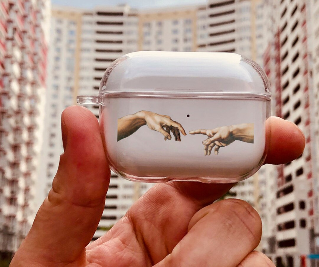 Creation of Adam Airpods Case: Clear Plastic AirPod Pro Cover - Etsy