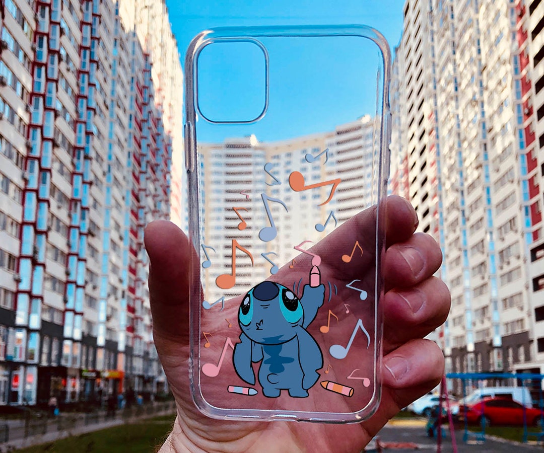 Cartoon Animation Phone Case: Stitch Design, Slim Protective Cover - Etsy