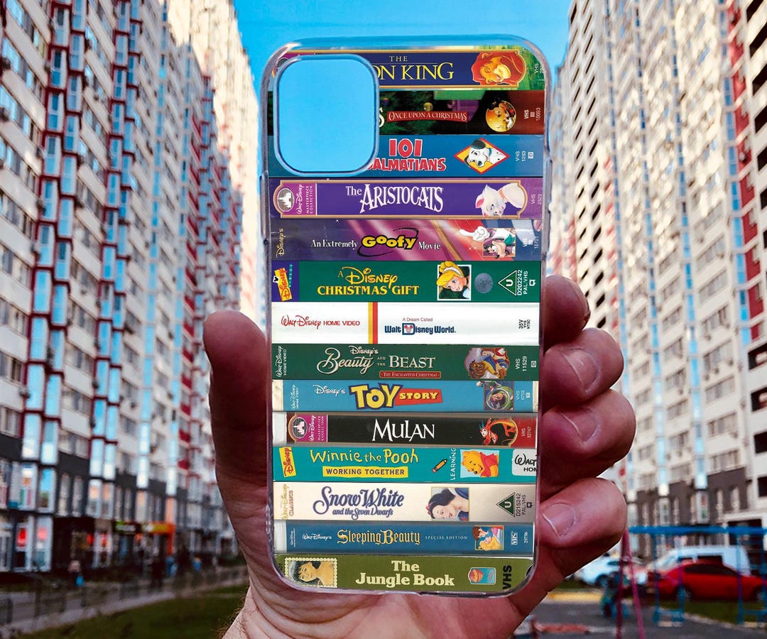 Collectible VHS Case for iPhone 16 15 Pro Max 14 13 Mini 12 Nostalgic ...