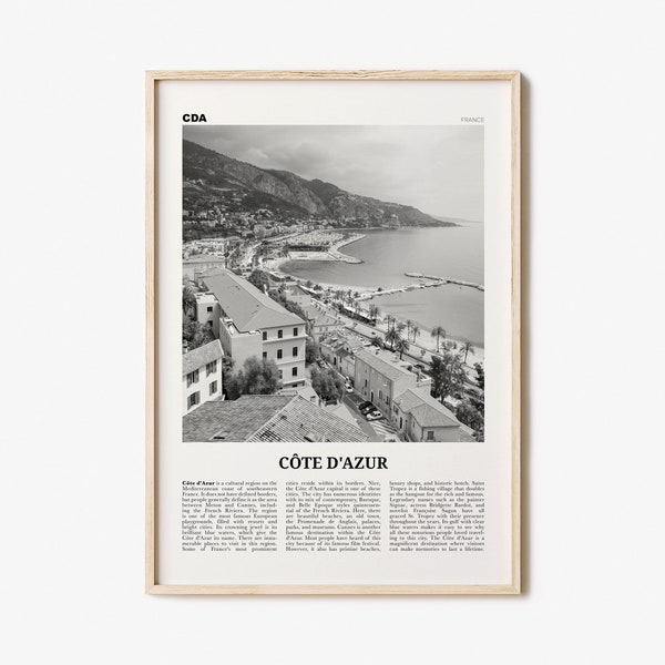French Riviera Print - Etsy