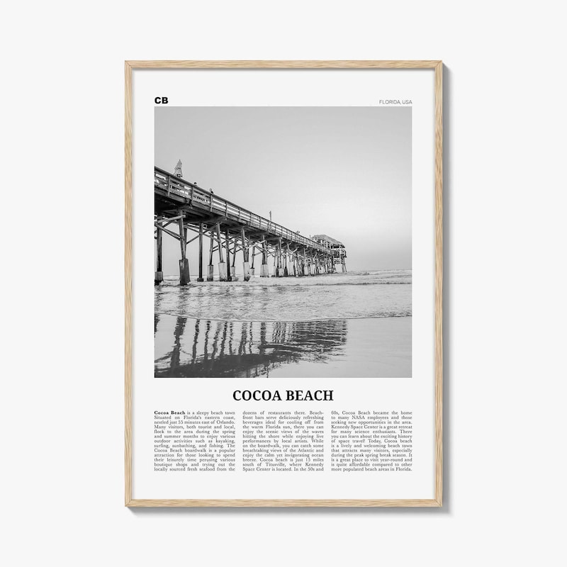Cocoa Beach Posters - Etsy UK