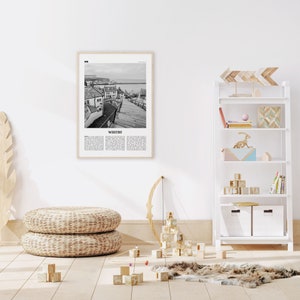 Whitby Print Black and White, Whitby Wall Art, Whitby Poster, Whitby ...